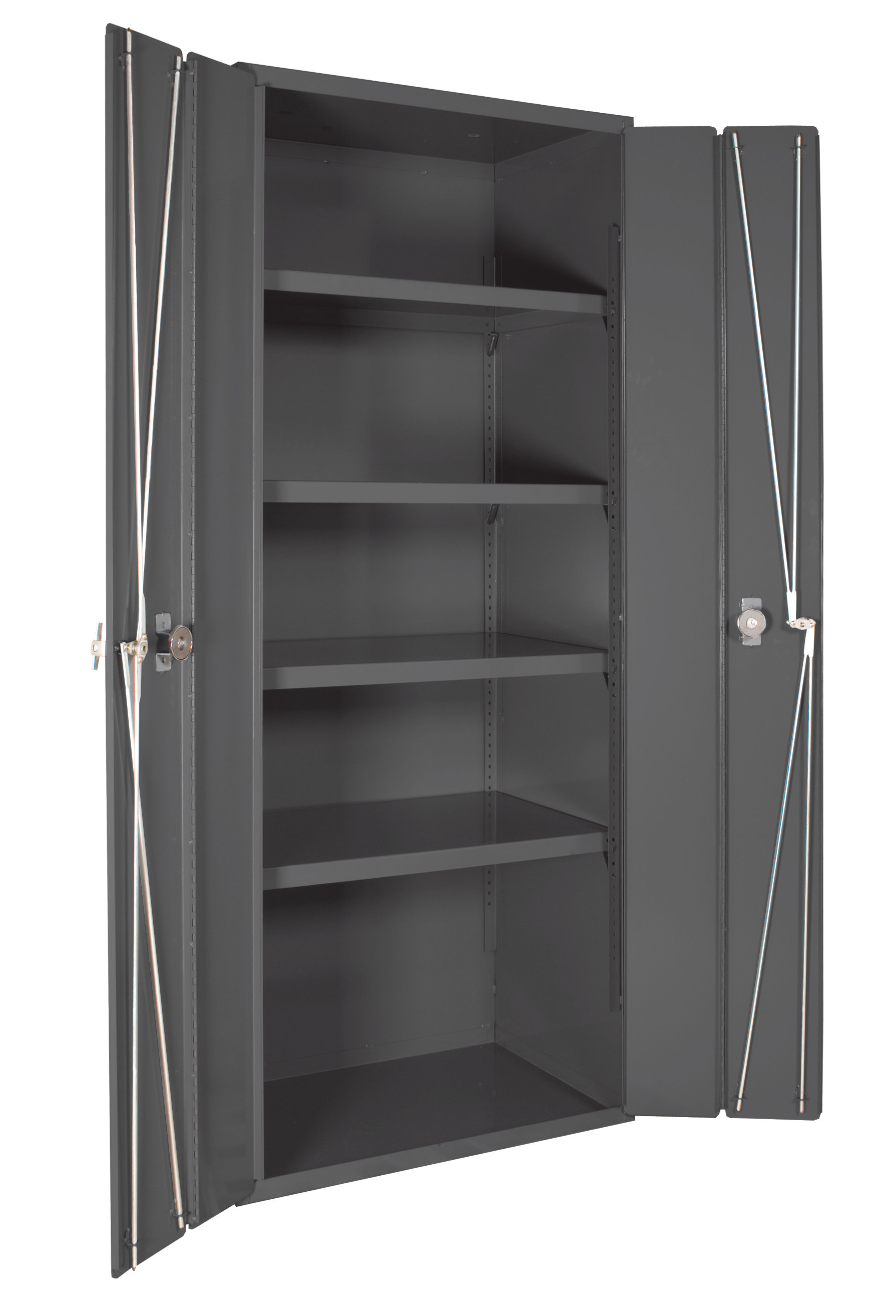 Durham Manufacturing Armoire pliante robuste en acier de calibre 14 H ...