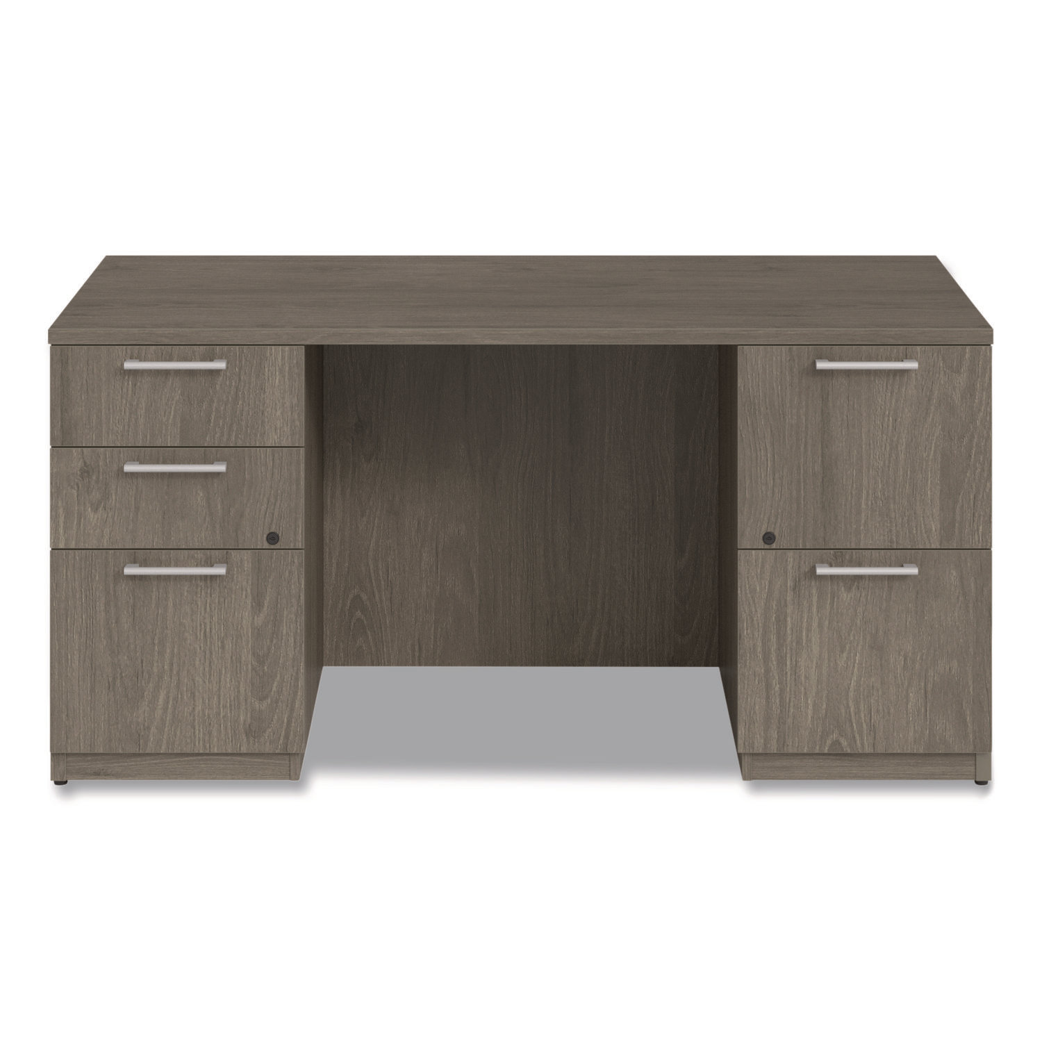 Hokku Designs Alera Alera Seville Series Double Pedestal Desk, | Wayfair