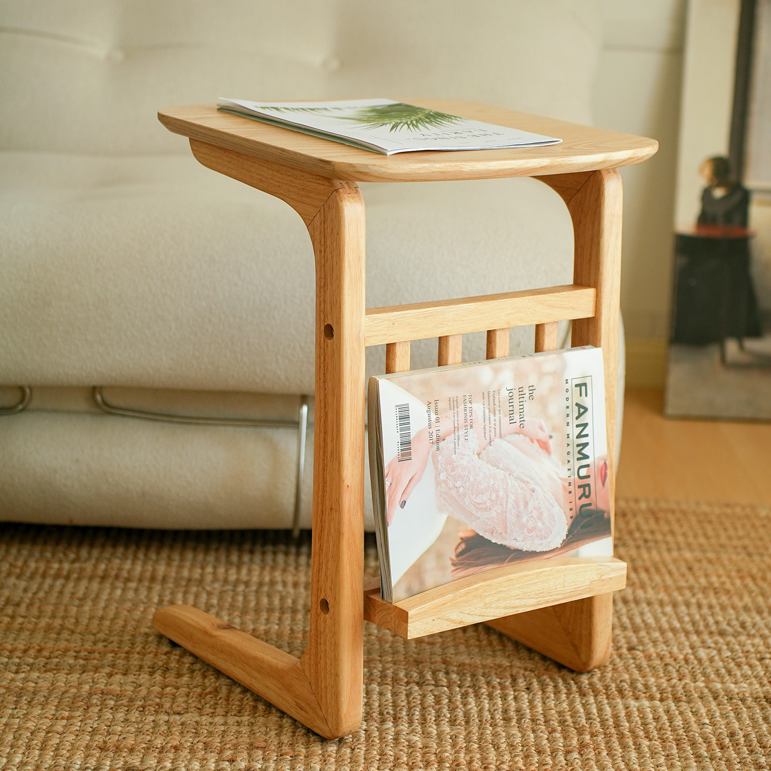 Winston Porter Kadi Solid Wood Pedestal End Table & Reviews - Wayfair ...