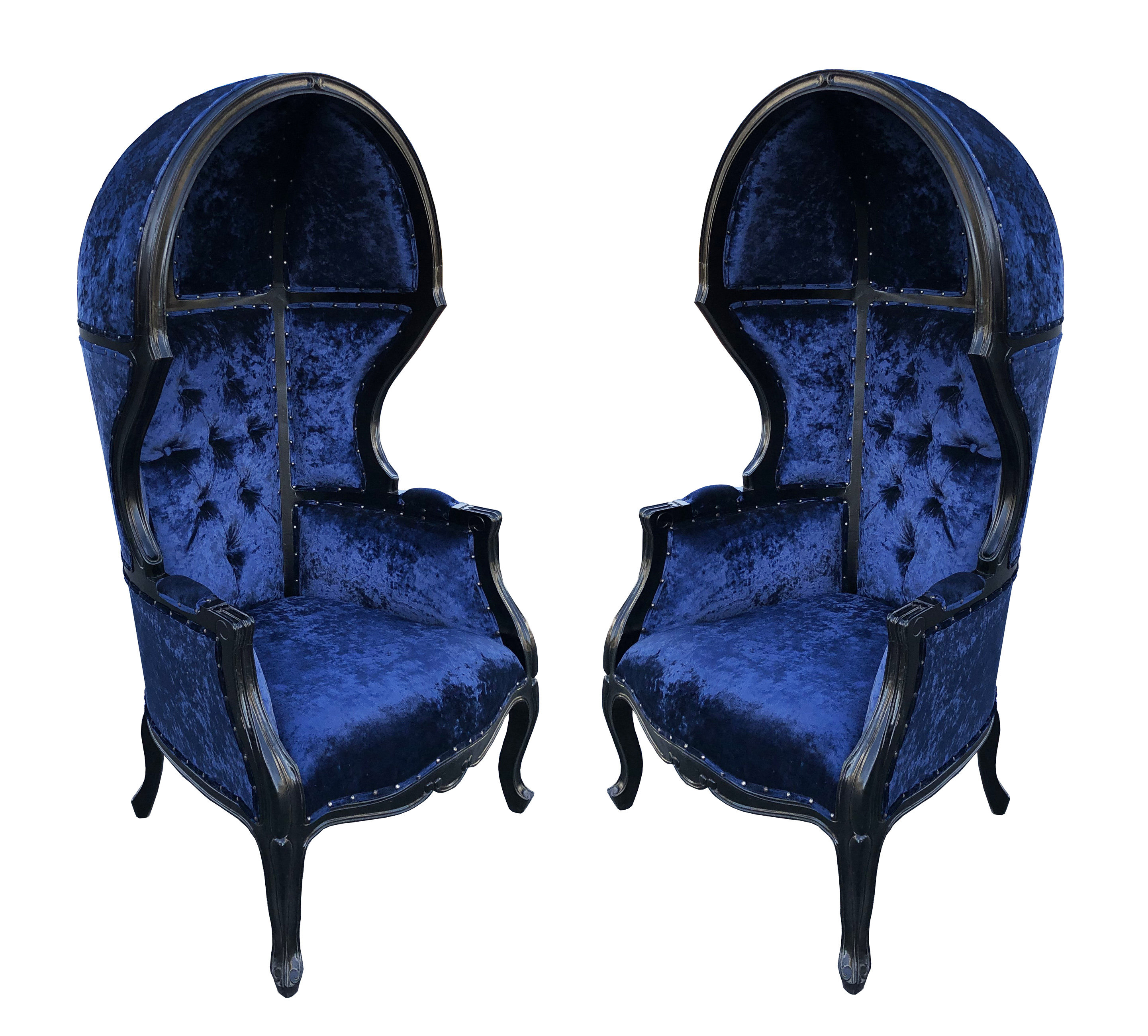 Rosdorf Park Volker 30" Wide Velvet Balloon Chair - Wayfair Canada