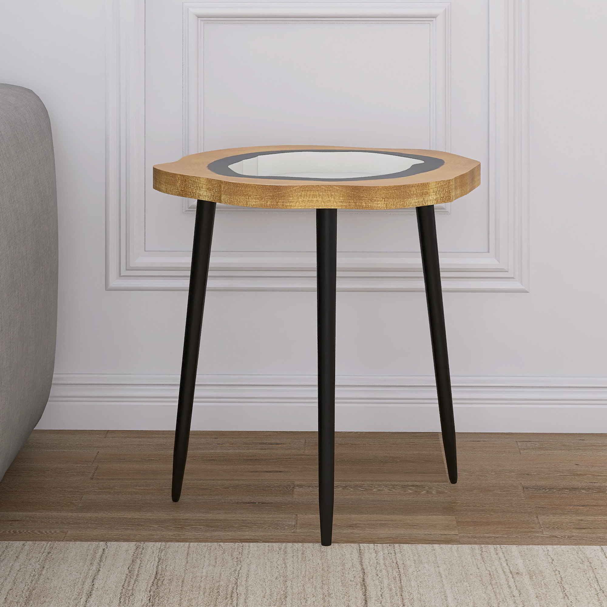 George Oliver MDF 3-Leg End Table | Wayfair