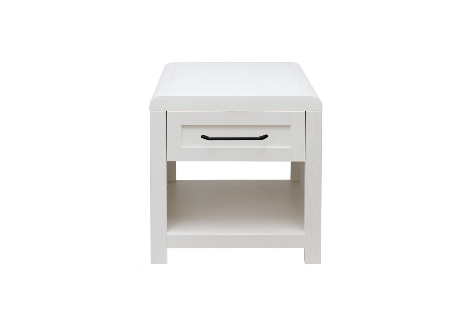 Hokku Designs Haven 24 Inch End Table, No Assembly Required, Oak ...