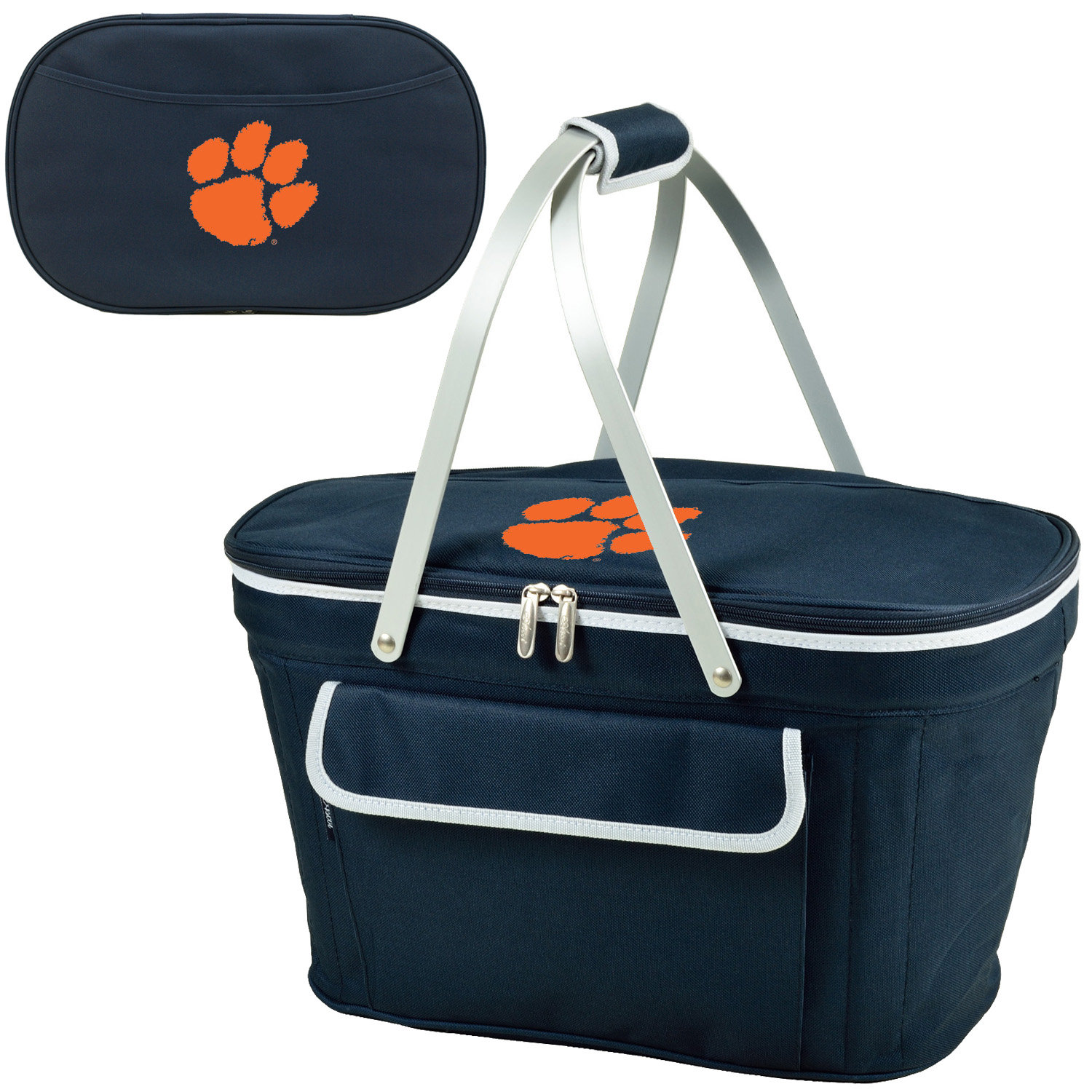 Freeport Park® NCAA Clemson Tigers Folding Basket Cooler | Wayfair
