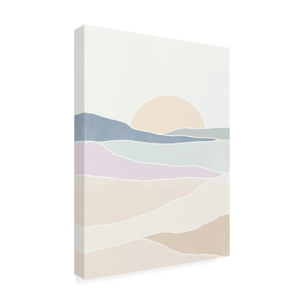 Wrought Studio " Wave Tableau II " by June Erica Vess - Wayfair Canada