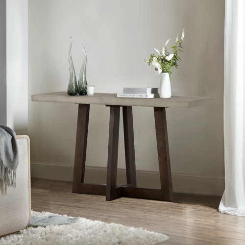 X & Cross Leg Console Tables You'll Love | Wayfair