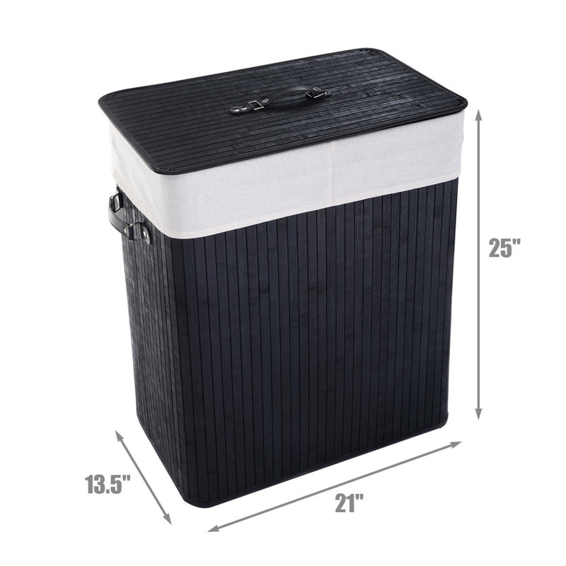 Bayou Breeze Bamboo Double Hamper & Reviews | Wayfair