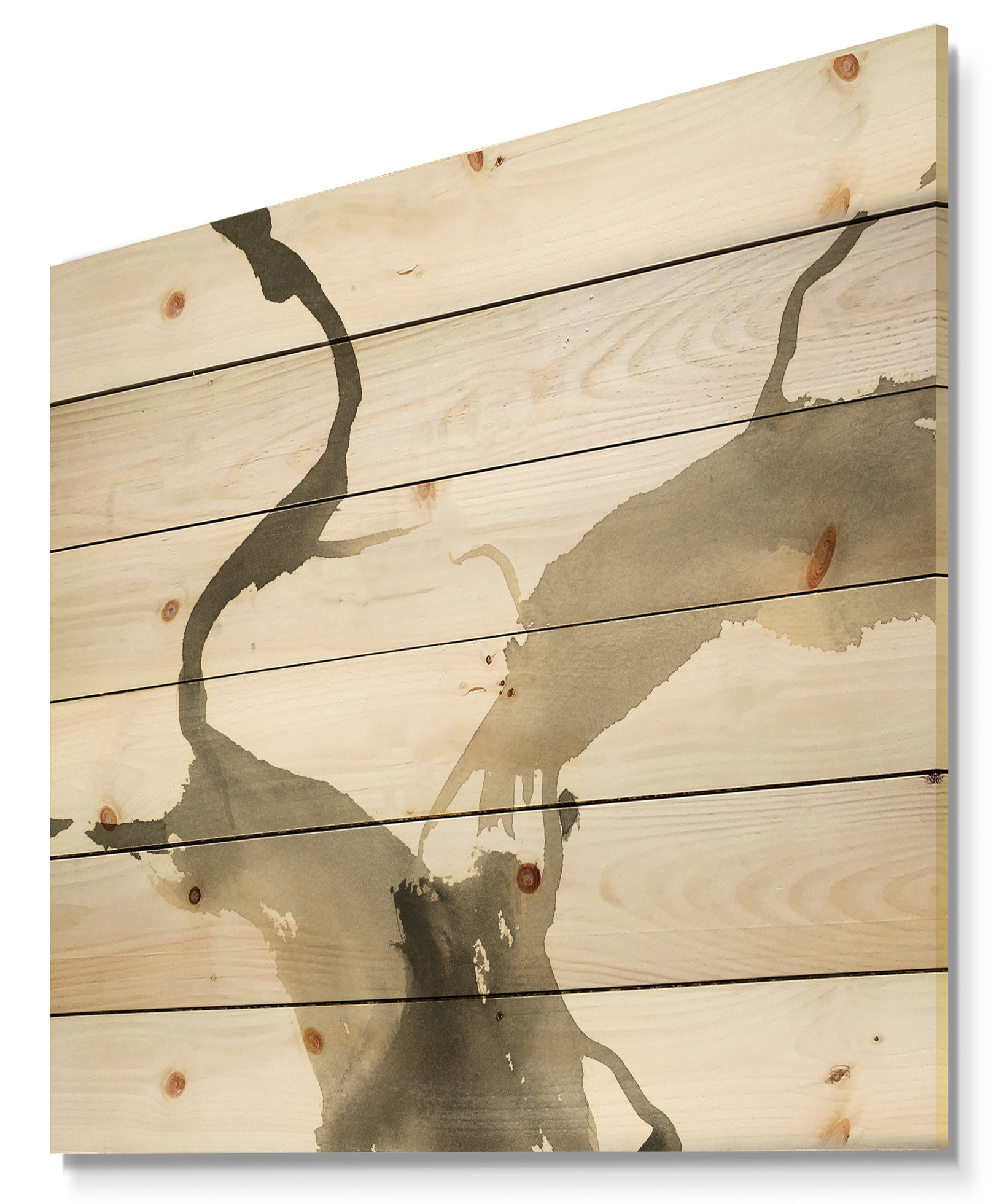 East Urban Home Minimal Geometric Gesture II - Transitional Print on ...