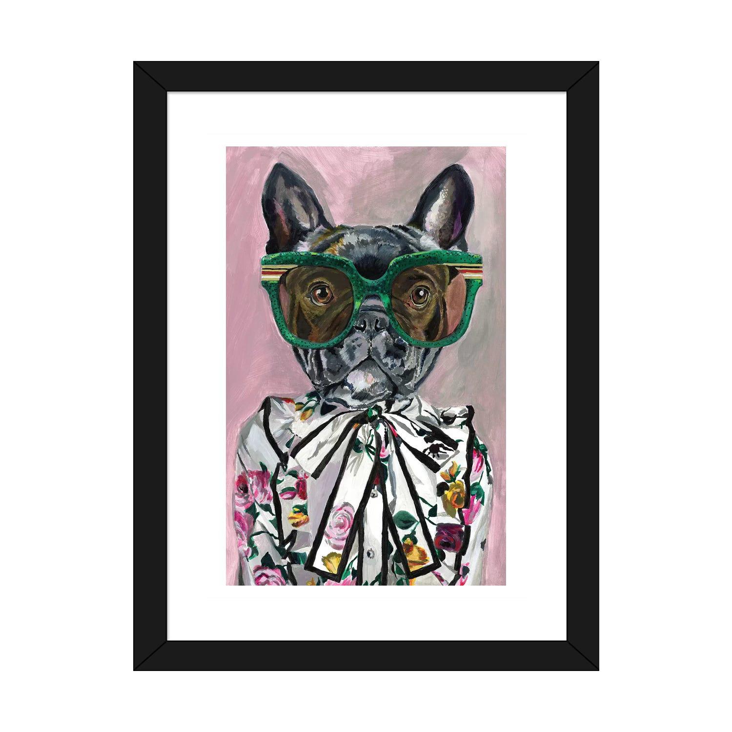 East Urban Home Frenchie by Heather Perry - Graphic Art Print | Wayfair
