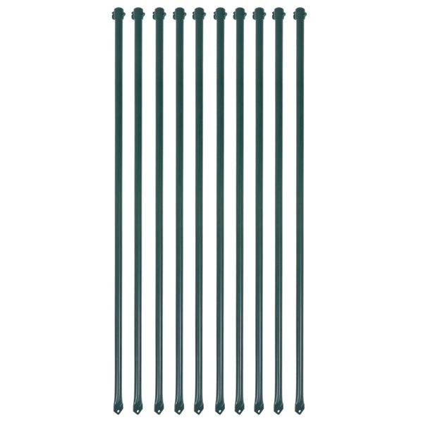 Symple Stuff Salcedo Green Metal Line Post & Reviews | Wayfair
