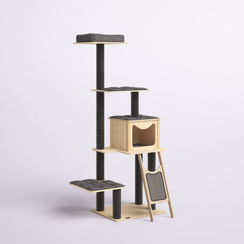Archie & Oscar™ 69'' H Minster Cat Tree & Reviews | Wayfair