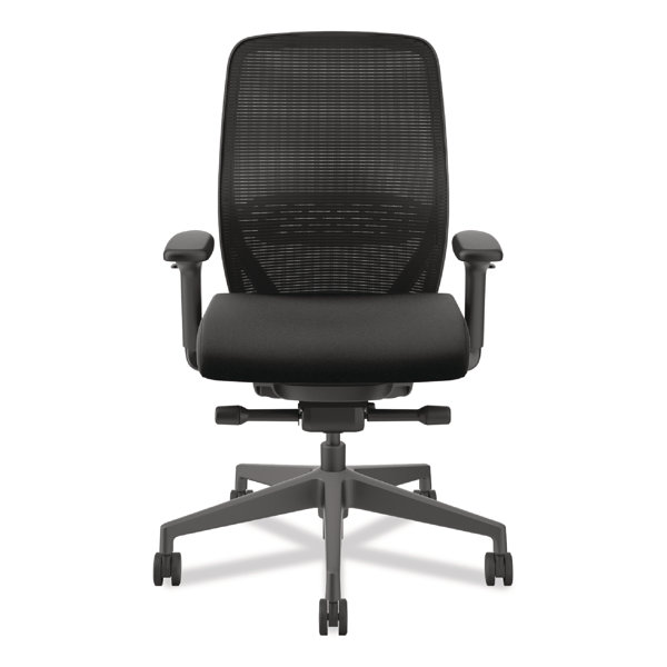 HON Nucleus Series Recharge Task Chair, Supports Up to 300 lb,Black ...