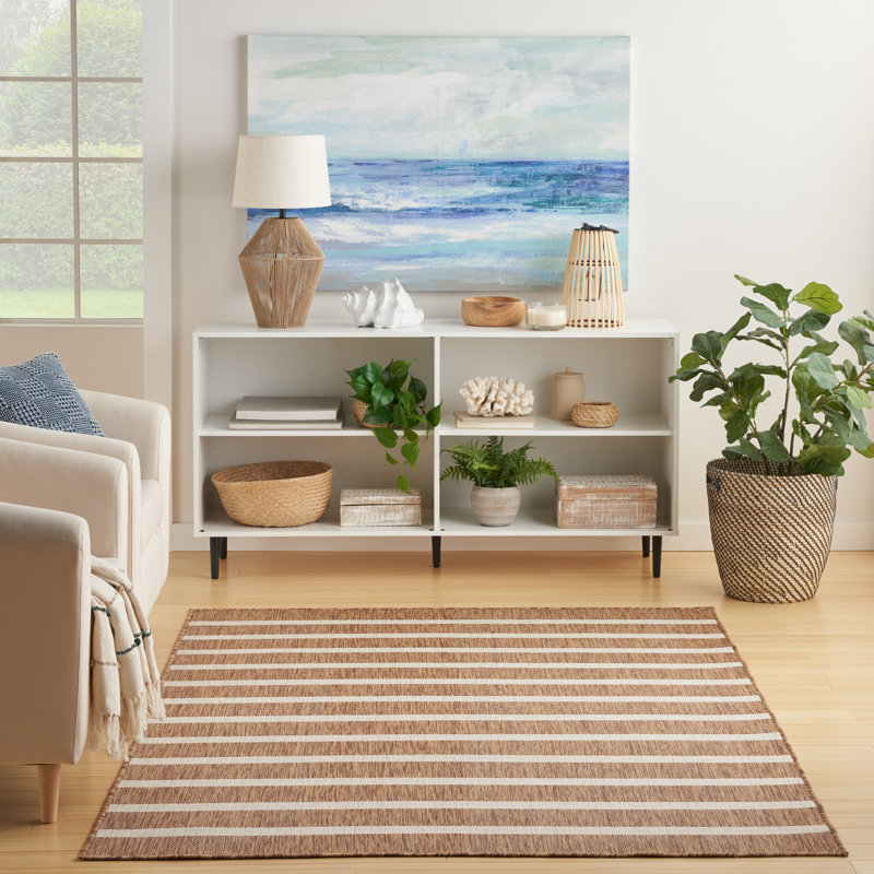 Highland Dunes Tordis Striped Rug & Reviews | Wayfair