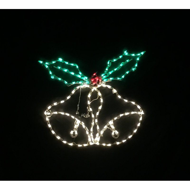 Lori's Lighted D'Lites Animated Bell Christmas Holiday Lighted Display ...