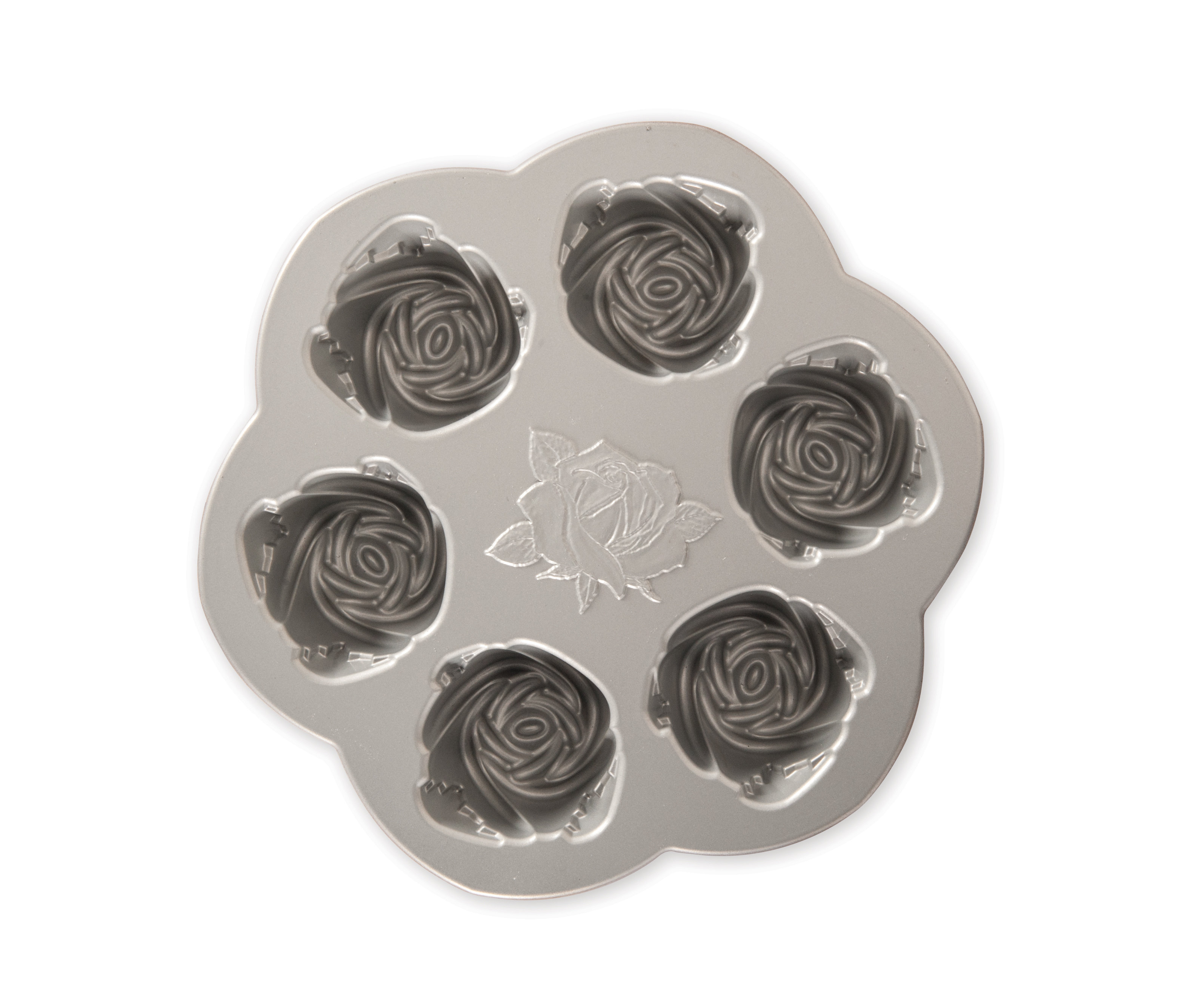 Nordic Ware Non-Stick Round Mini Rose Bud Cake Pan & Reviews | Perigold