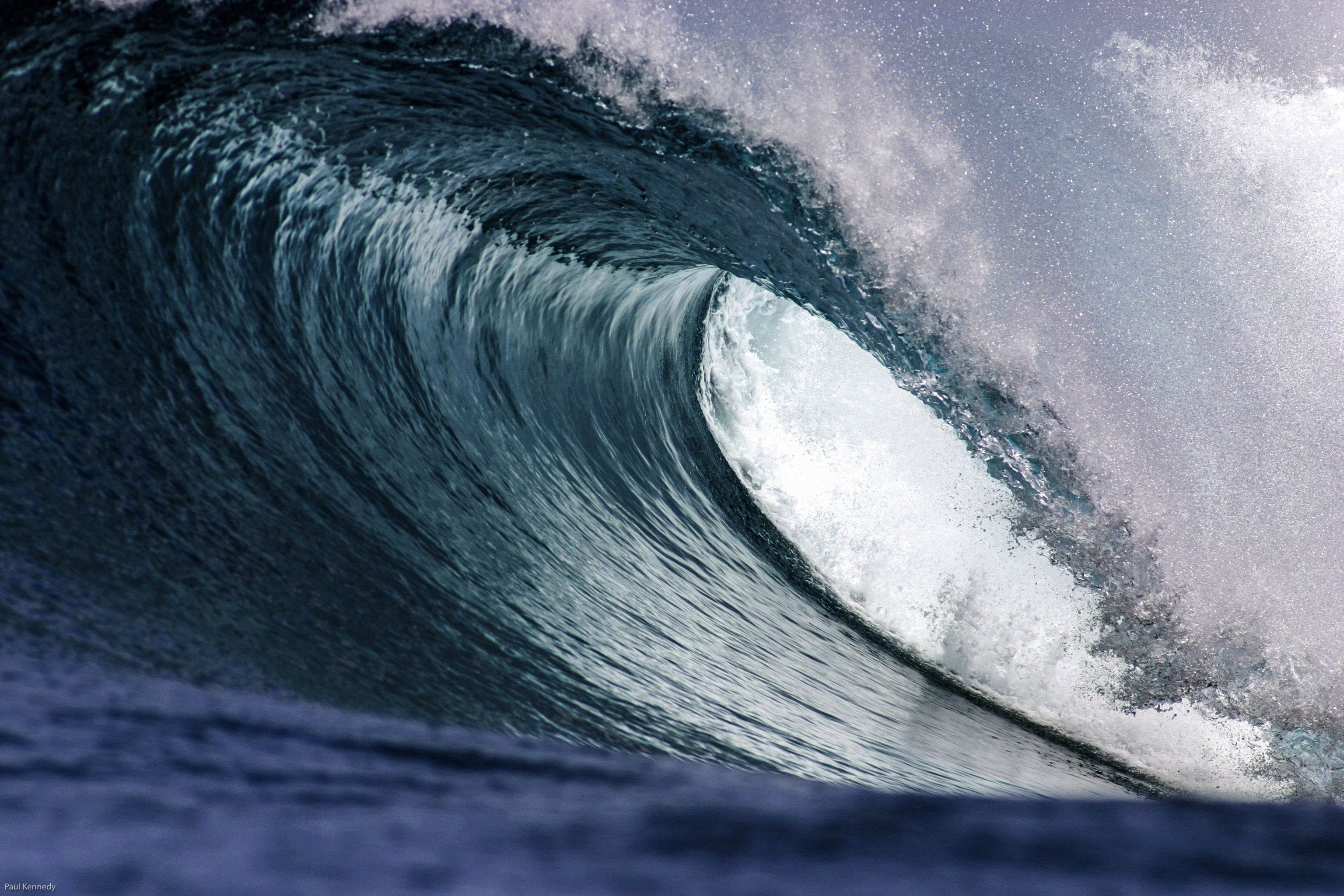 Highland Dunes Surfing Wave - Wrapped Canvas Photograph | Wayfair
