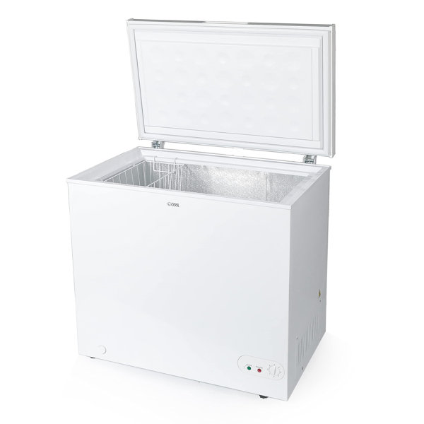 Commercial Cool 7 Cubic Feet Chest Freezer with Adjustable Temperature ...