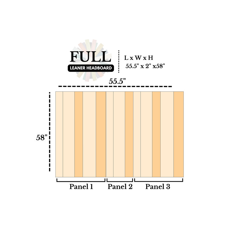 Loon Peak® Edsell Solid Wood Panel Headboards Mounts on Wall | Wayfair