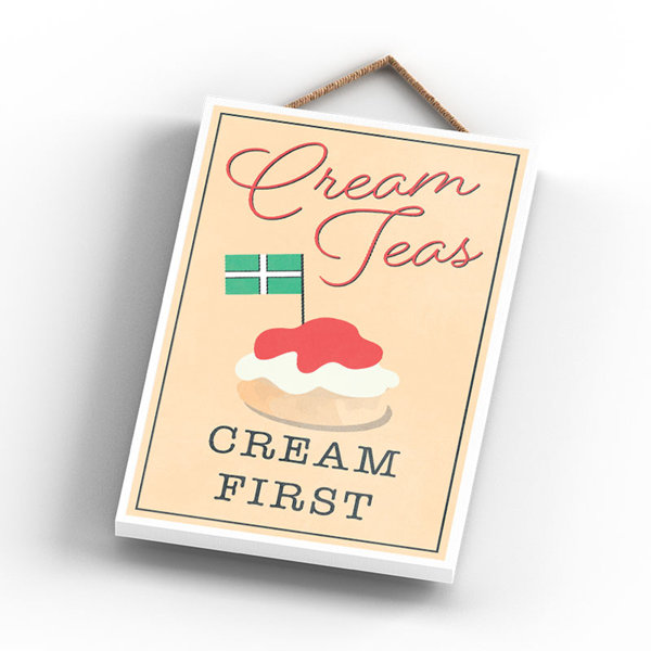 Happy Larry CREAM TEAS CREAM FIRST | Wayfair.co.uk