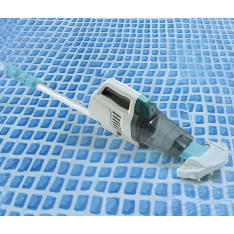 Intex ZR200 Rechargeable Cordless Telescoping Pool Vacuum & Reviews ...