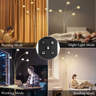 Mercer41 LED Arc Floor Lamp With Remote, 2250LM Dimmable Gold Floor ...