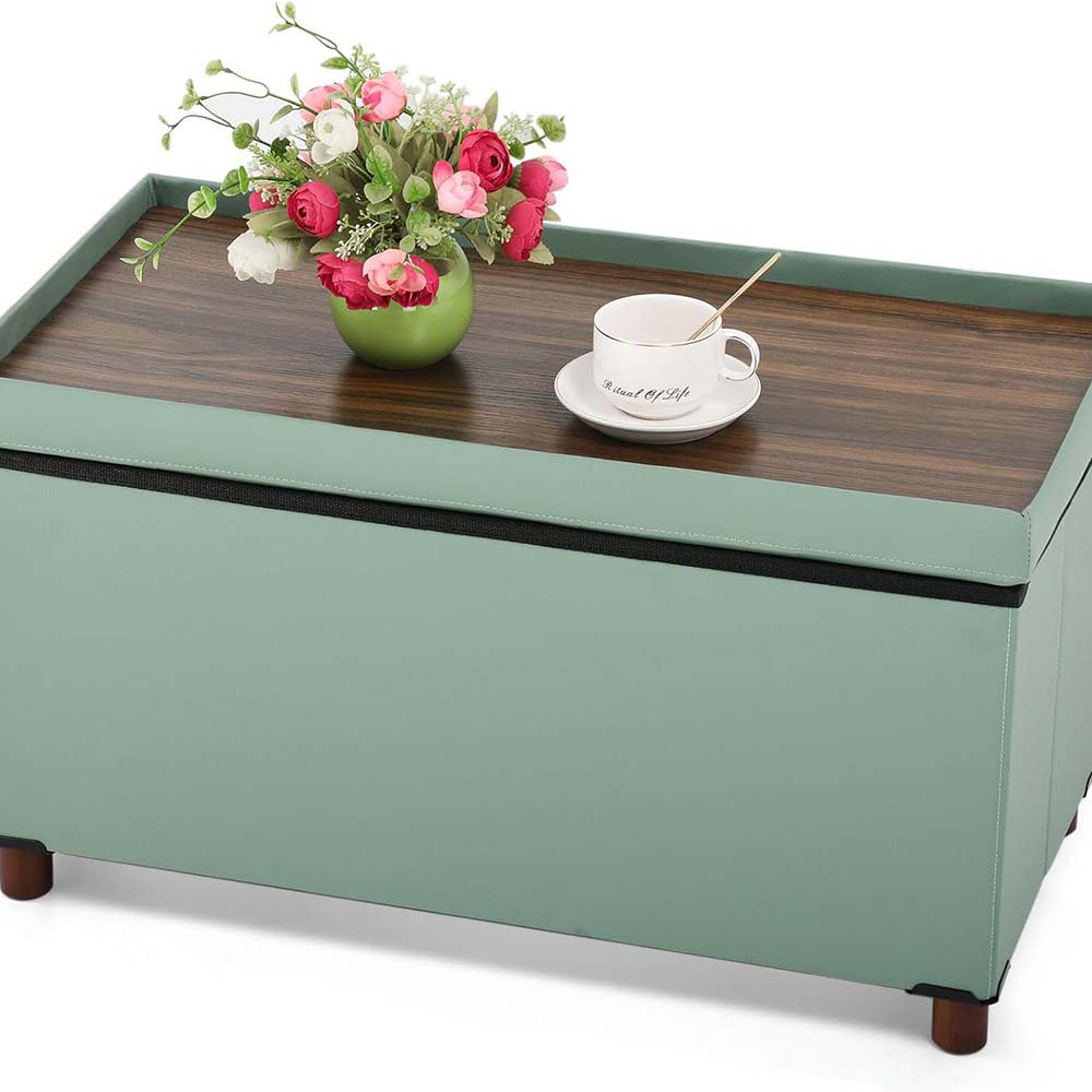 Latitude Run® Storage Bench For Living Room With Tray, Bedroom Foot ...