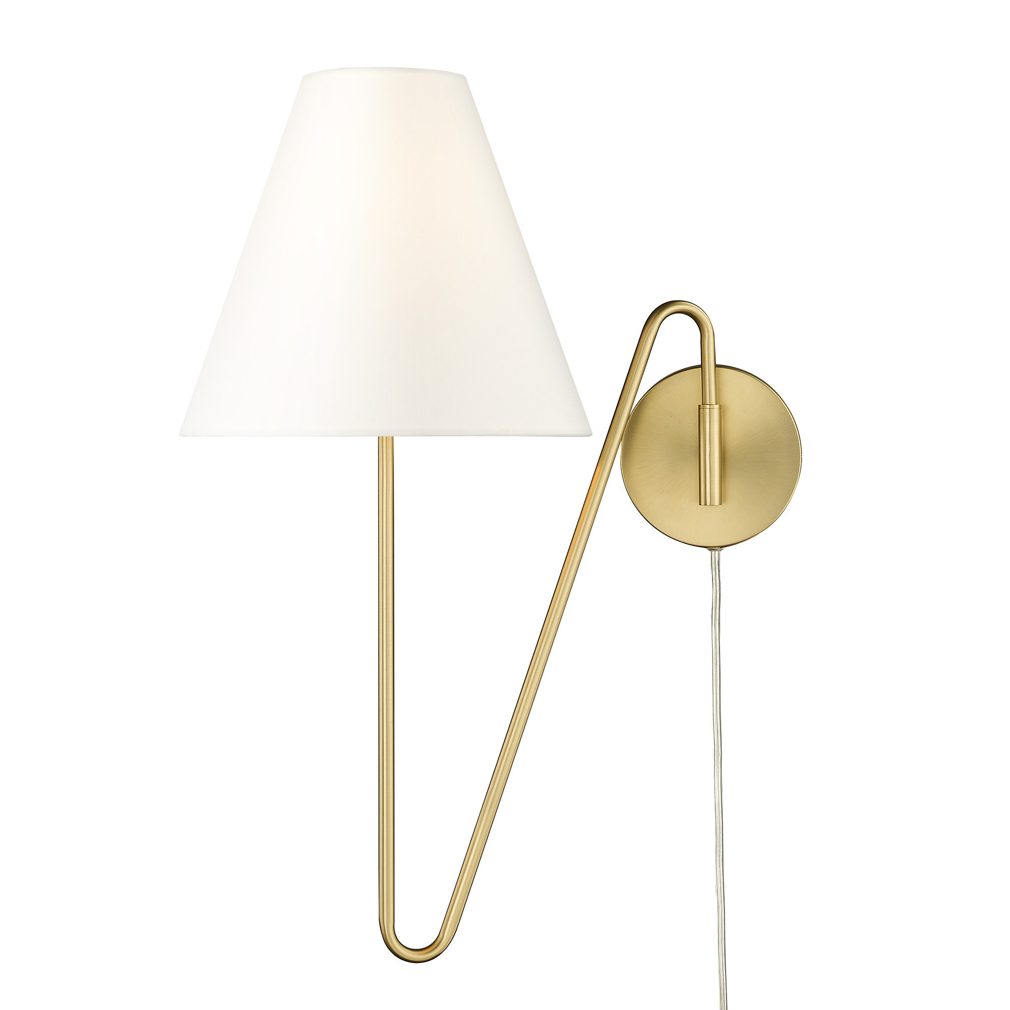 Wade Logan® Metal Swing Arm Sconce & Reviews | Wayfair