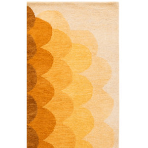 Red Barrel Studio® Metro Hand Tufted Wool;Cotton Geometric Indoor Rug ...