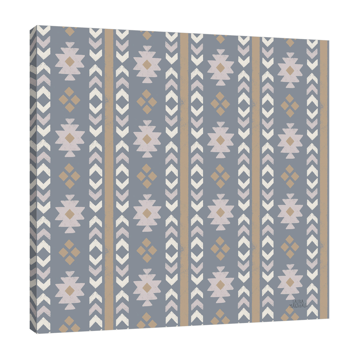 Jaxson Rea "Gone Glamping Pattern VC" Gallery Wrapped Canvas By Laura ...