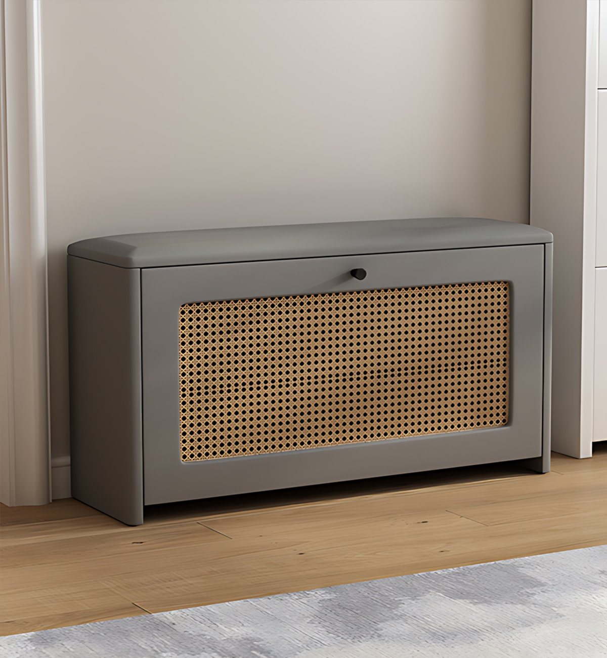 Bayou Breeze Ultra-thin solid wood shoe cabinet bench - Wayfair Canada