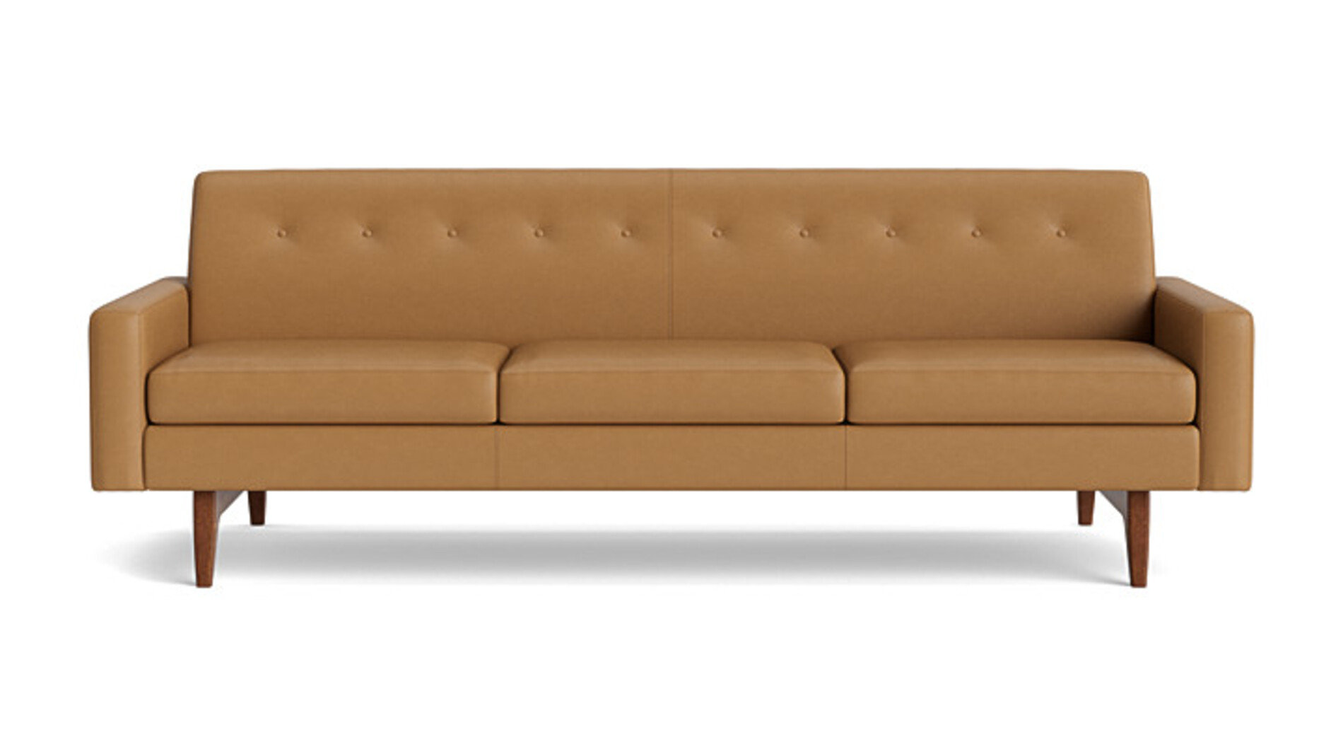 BenchMade Modern Tyler Leather Sofa (95") | Perigold