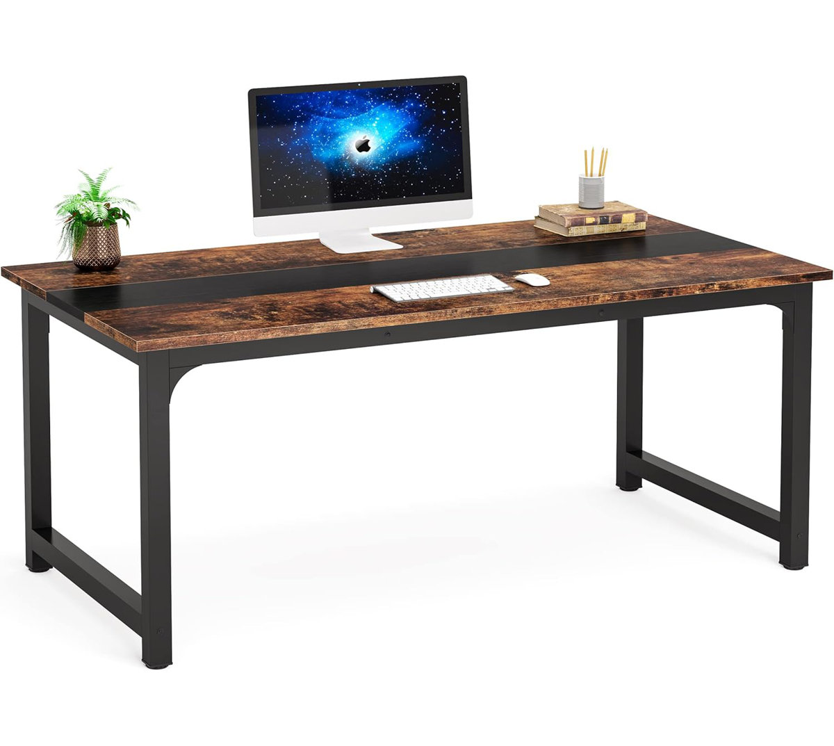 Borough Wharf Adren 160cm W Rectangle Computer Desk | Wayfair.co.uk
