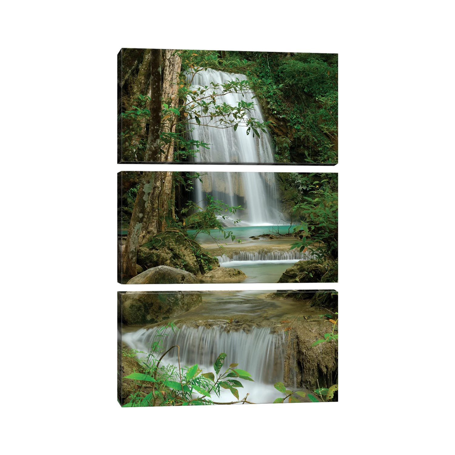 Millwood Pines Seven Step Waterfall In Monsoon Forest, Erawan National ...