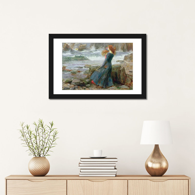 Vault W Artwork Miranda, 1916 On Canvas by John William Waterhouse ...