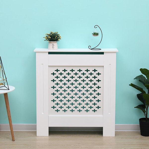 Lark Manor Guevara Small White Radiator Cover | Wayfair.co.uk