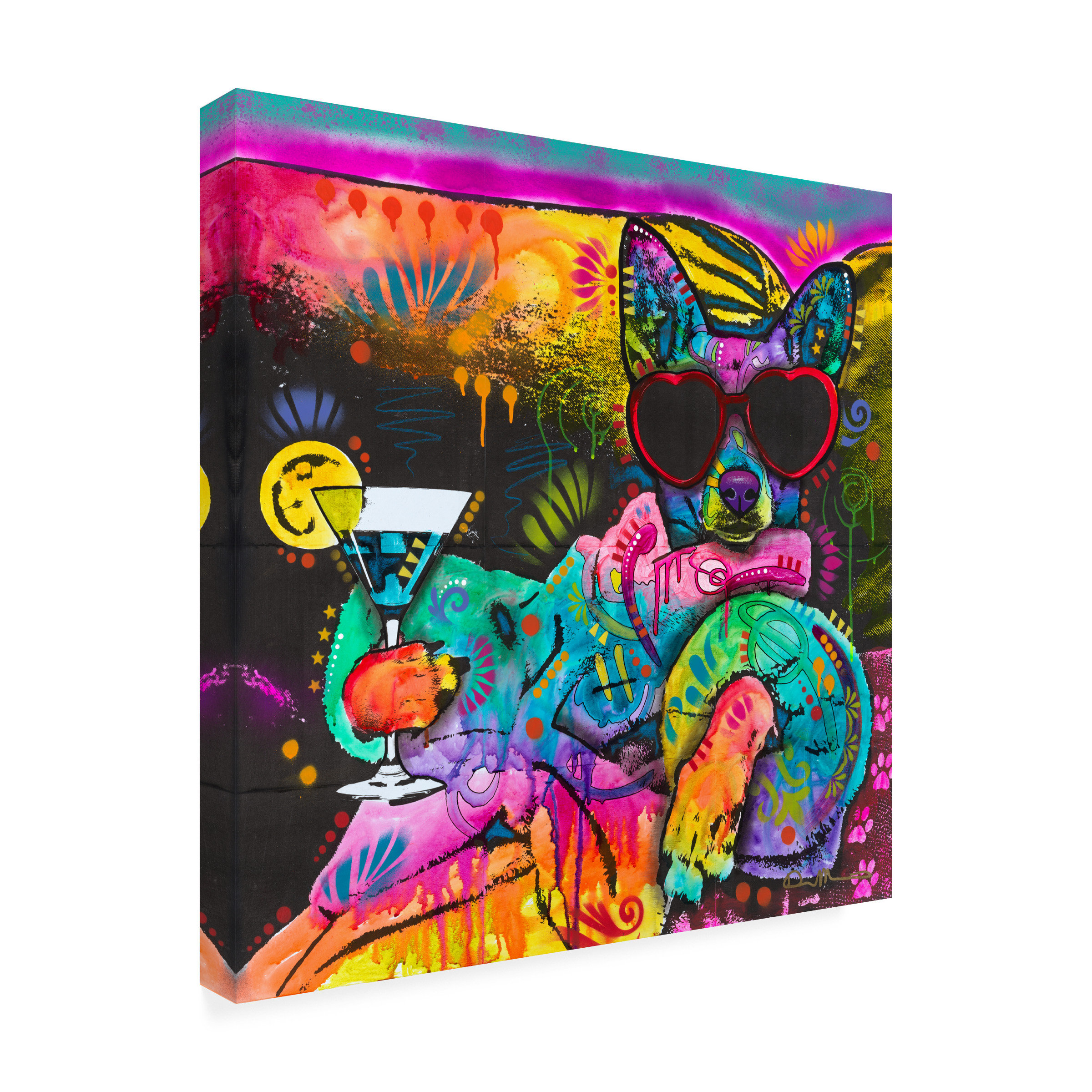 Trinx Dean Russo Cool Pup 2 Canvas Art - Wayfair Canada