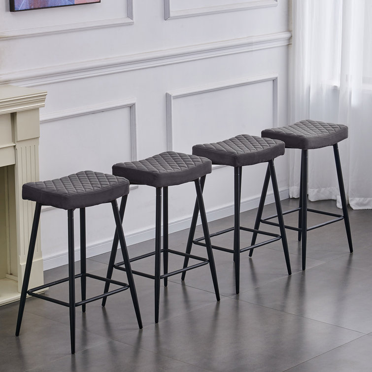 George Oliver Kanisha 70 Stool | Wayfair.co.uk