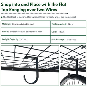 Rebrilliant Maryorie Steel Height -Adjustable Ceiling Mounted Rack ...