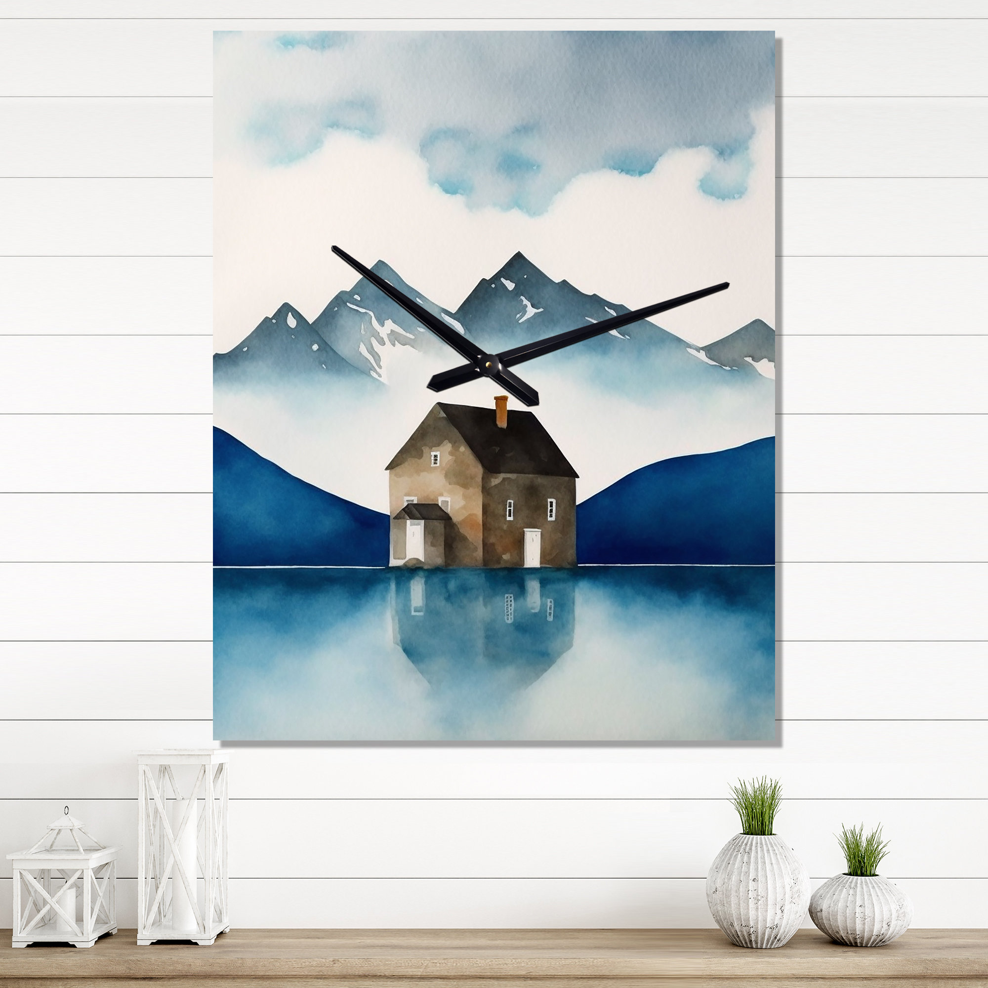 East Urban Home Jeraldyn Wall Clock | Wayfair