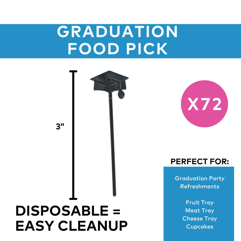Oriental Trading Company 72 Piece Graduation Picks | Wayfair