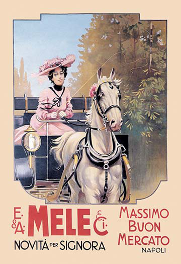 Buyenlarge Horse and Carriage Vintage Advertisement | Wayfair