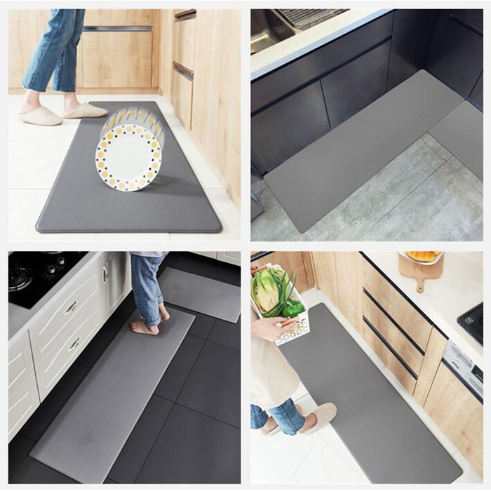 Symple Stuff 2 pieces Modern Non-slipping Kitchen Floor Mat & Reviews ...