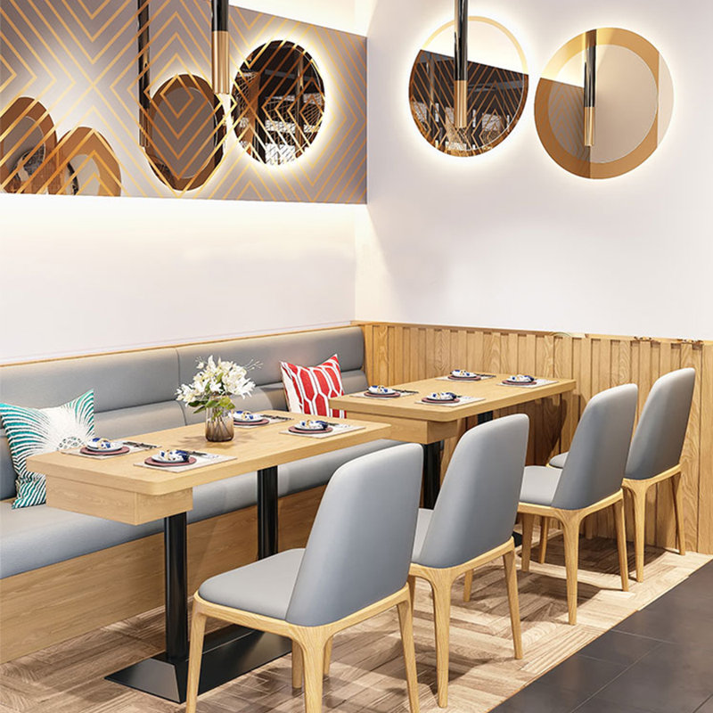 Canadian Linen Simple And Stylish Restaurant Bench Faux Leather ...