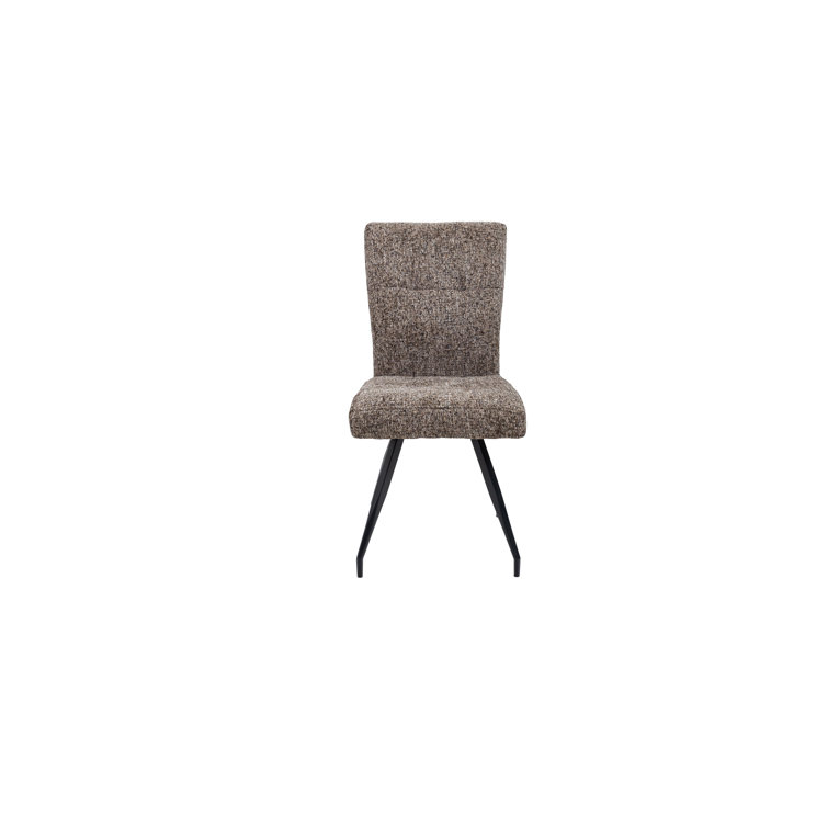 George Oliver ARABELLA DINING CHAIR - SABLE/NATURAL MIX FABRIC ...