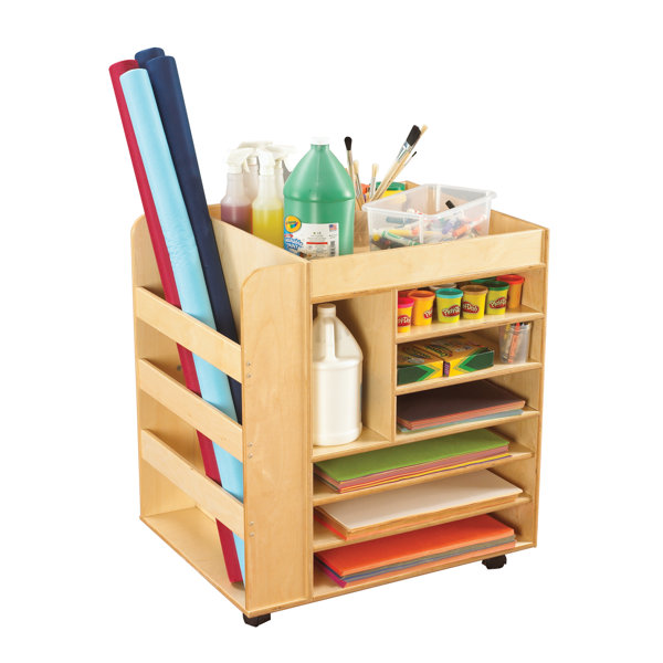 Childcraft 8 Compartment Teaching Cart | Wayfair