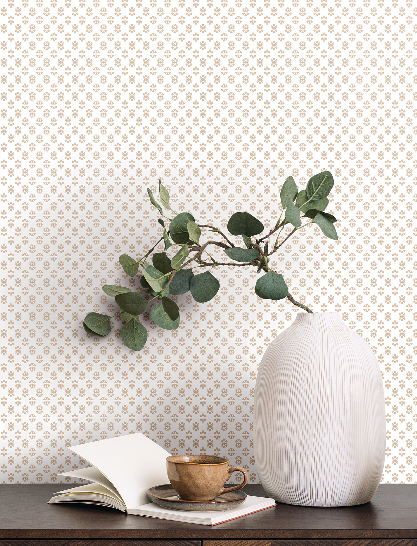 Red Barrel Studio® Rowen Ruby Botanical Wallpaper | Wayfair