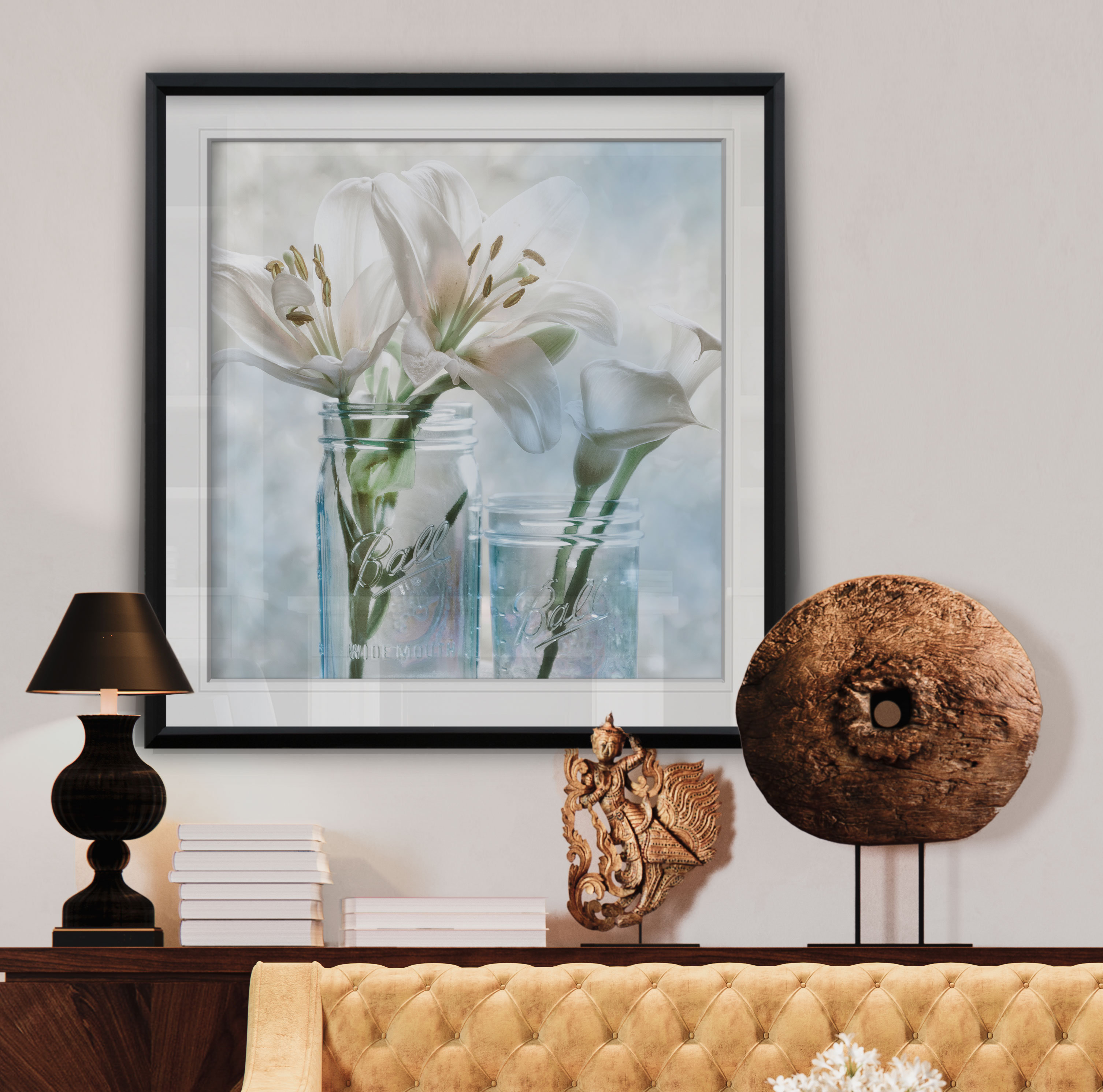 Ophelia & Co. 'Ball Mason Lily II' Painting - Wayfair Canada