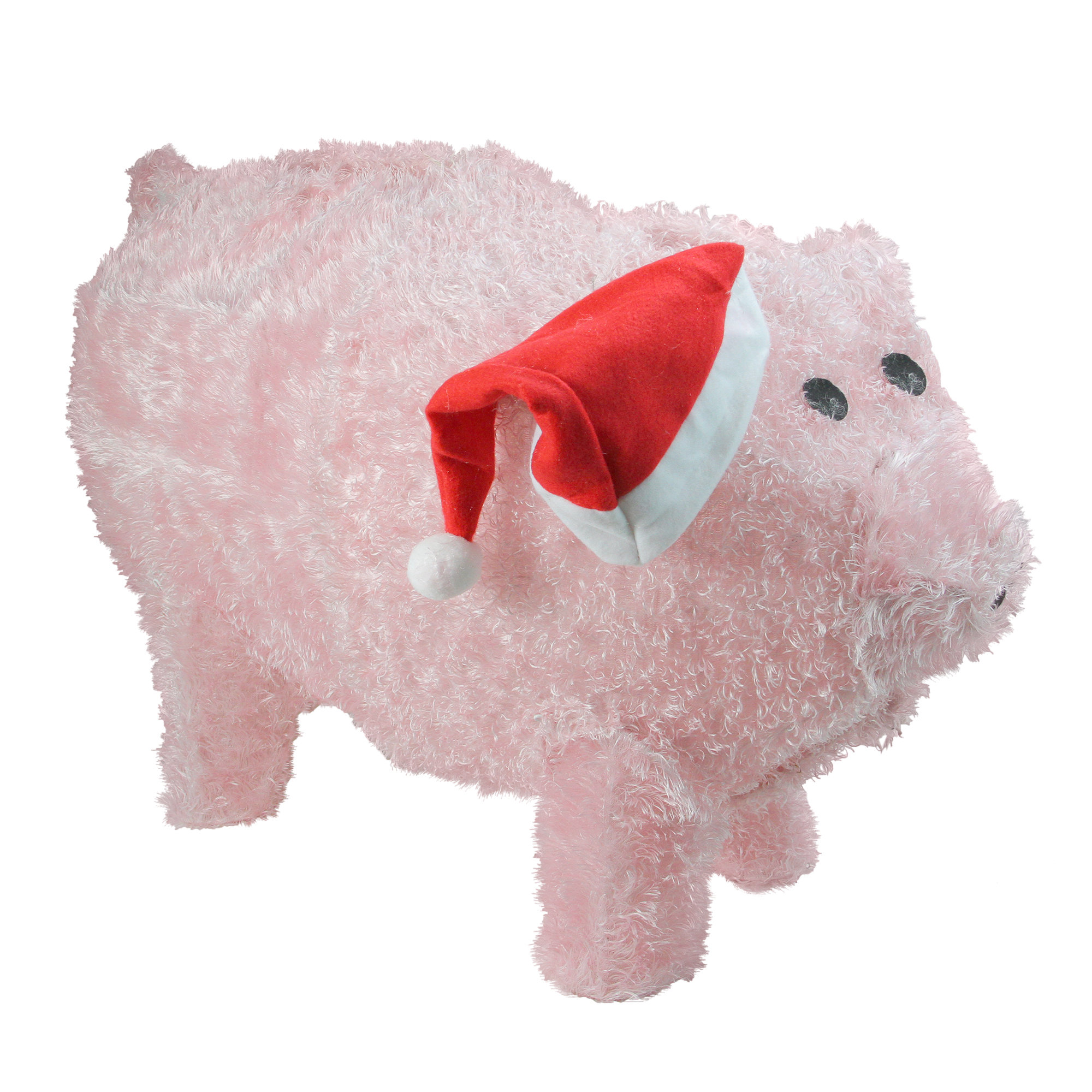 Sienna Lighting 28" Pink and Red LED Lighted Pig Christmas Outdoor ...