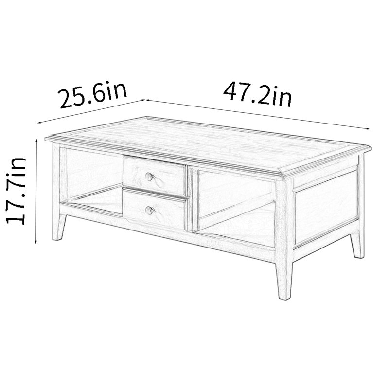 Trentastic Trails Vintage American coffee table | Wayfair