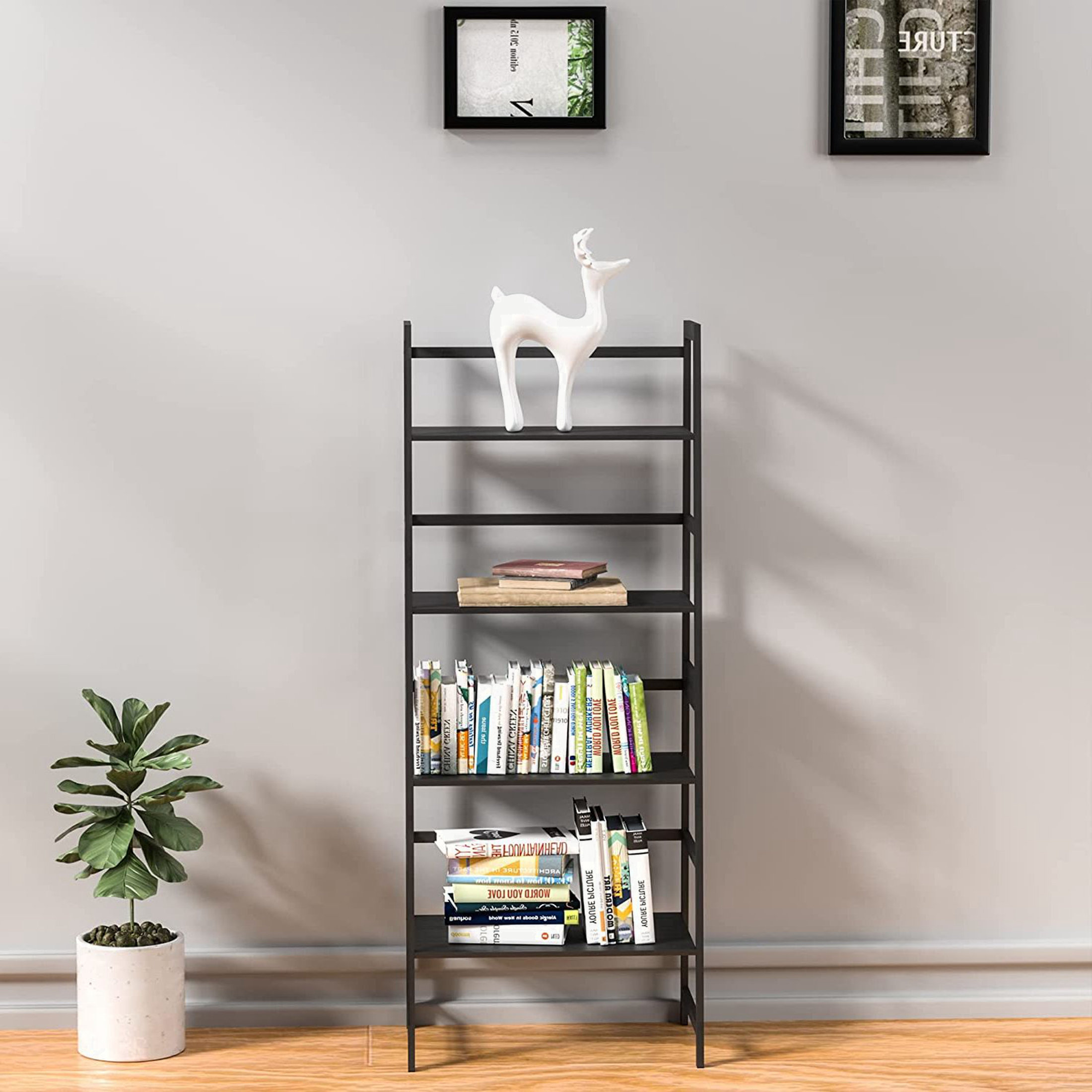 Latitude Run® Yaver 49" H x 20" W x 12" D Shelving Unit - Wayfair Canada
