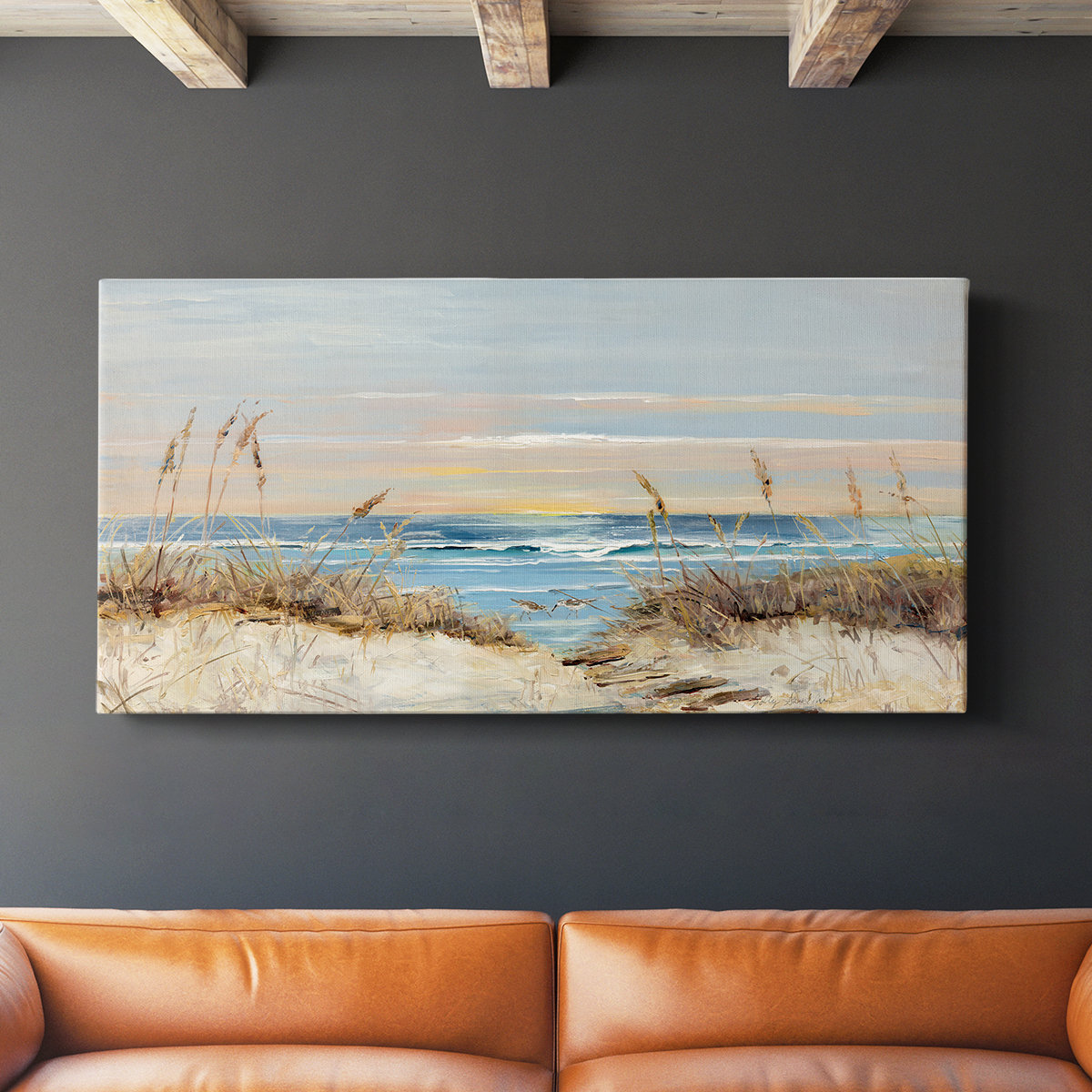 Dovecove Coastal Boardwalk- Gallery Wrapped Canvas -Ready to Hang | Wayfair